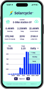 Solar Power for e-bikes & e-scooters anywhere, Solarcycle.UK